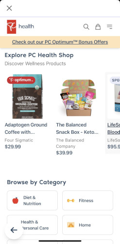 PC Health App: Reward Healthy Habits With PC Optimum Points | moneyGenius